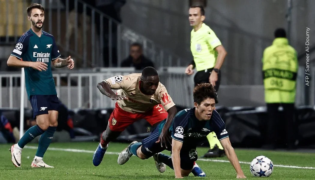 ¡Deiver Machado, presente! El colombiano participó en gol de Lens ante ...