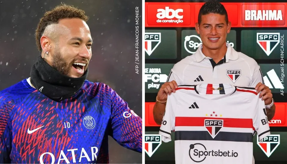 James Rodríguez es comparado en Brasil con Neymar por particular jugada ...