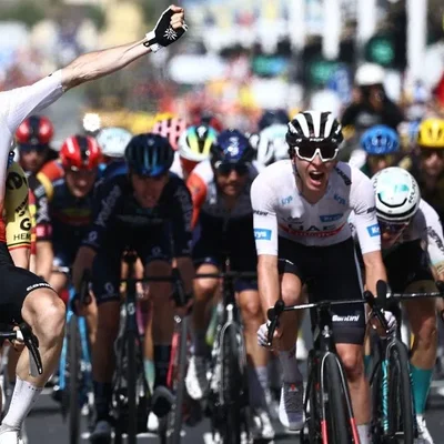 Lafay gana la segunda etapa en el Tour y Egan llegó con el mismo tiempo ...