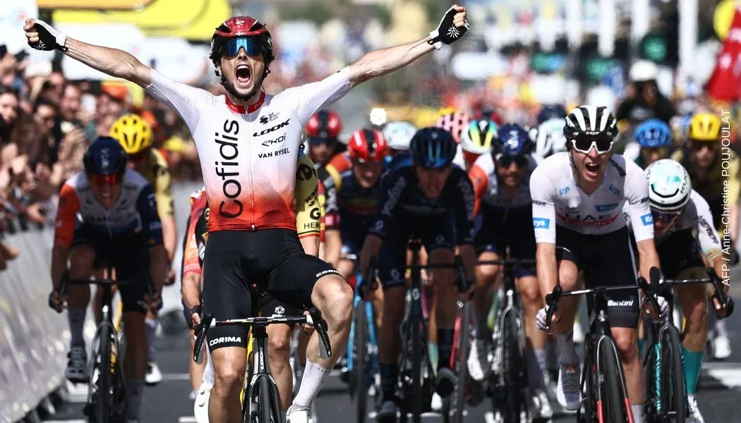 Lafay gana la segunda etapa en el Tour y Egan llegó con el mismo tiempo | Noticias RCN