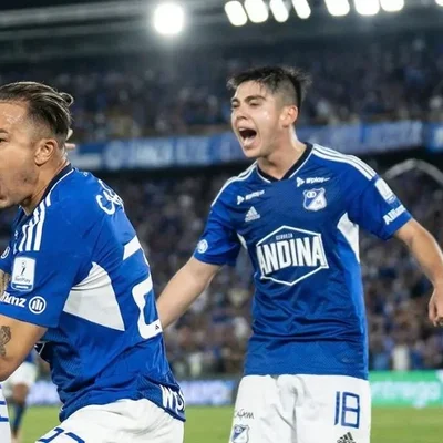 Leo Castro se sacó la espinita y le dio el empate a Millonarios en ...