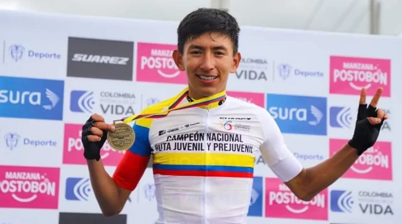 Michael Moreno, un joven ciclista que sueña superar a Egan Bernal ...