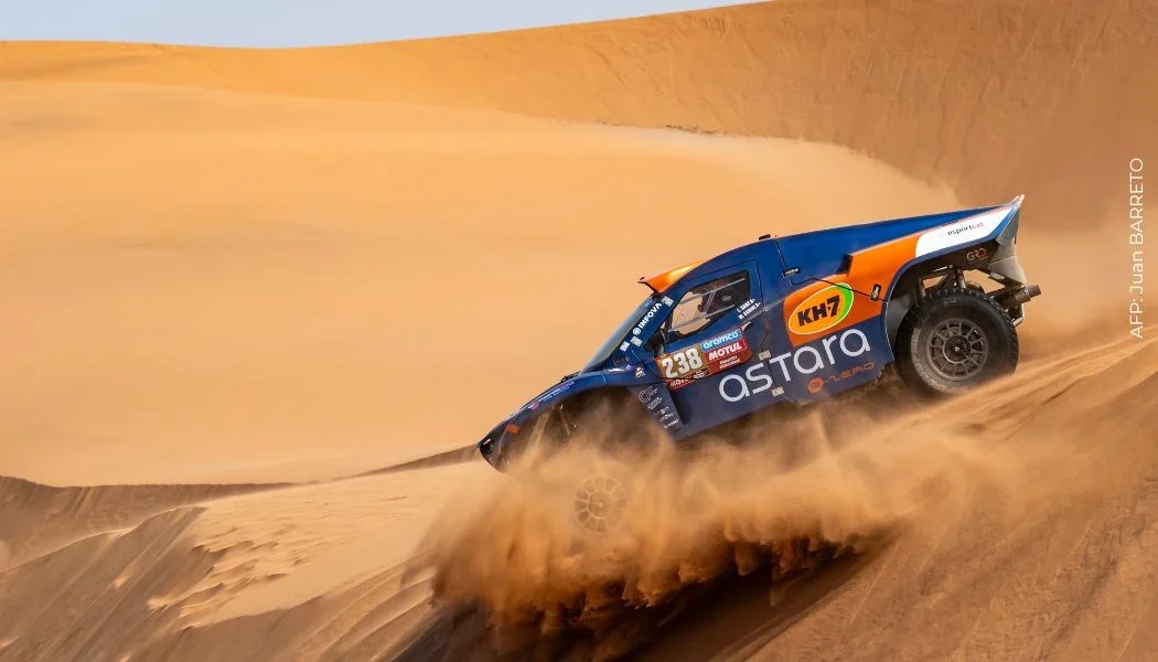 Sanz y Gerini del astara Team destacan en exigente etapa de Rally Dakar ...