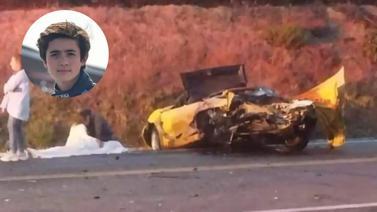 Impactantes imágenes del accidente donde perdió la vida el joven piloto ...