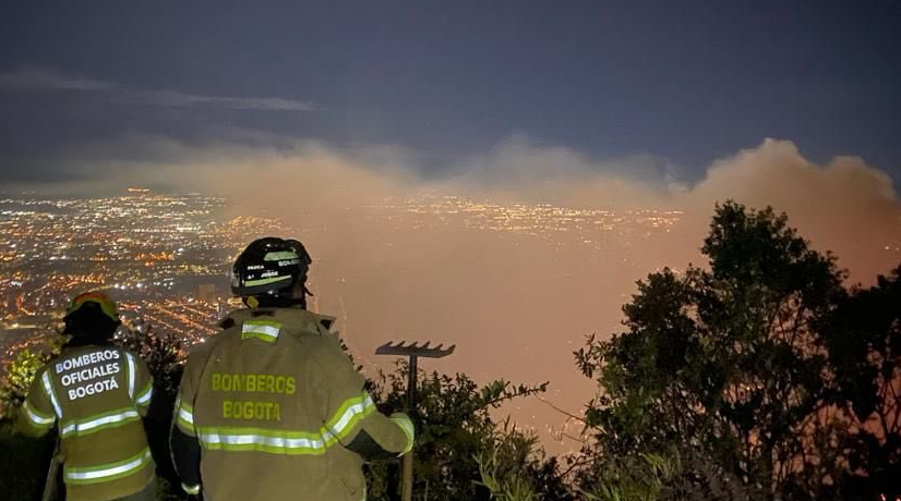 Incendio en cerros orientales ha afectado 2,5 hectáreas de vegetación ...