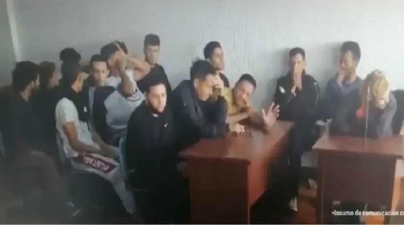 Tras las rejas 17 integrantes de la organización delictiva ‘Los Satanás ...