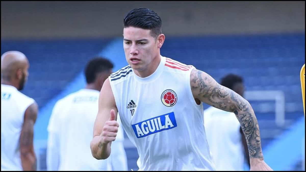 James Rodríguez: Dorsal que utilizará en el olympiacos