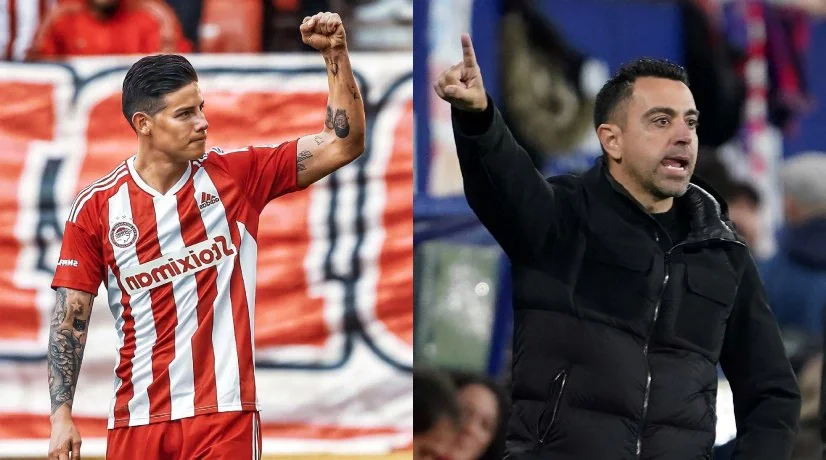 Xavi Hernández elogió a James Rodríguez y lamentó su paso por el Real ...