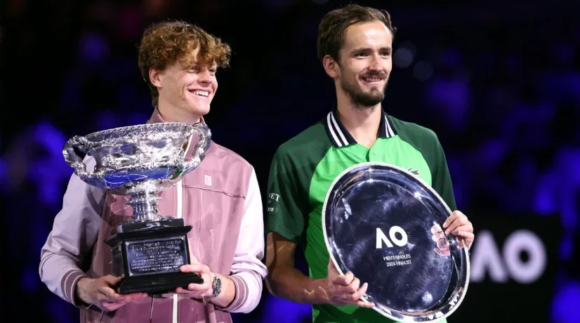 Lo volvió a hacer: Jannik Sinner remontó y se proclamó campeón del Australia Open | Noticias RCN