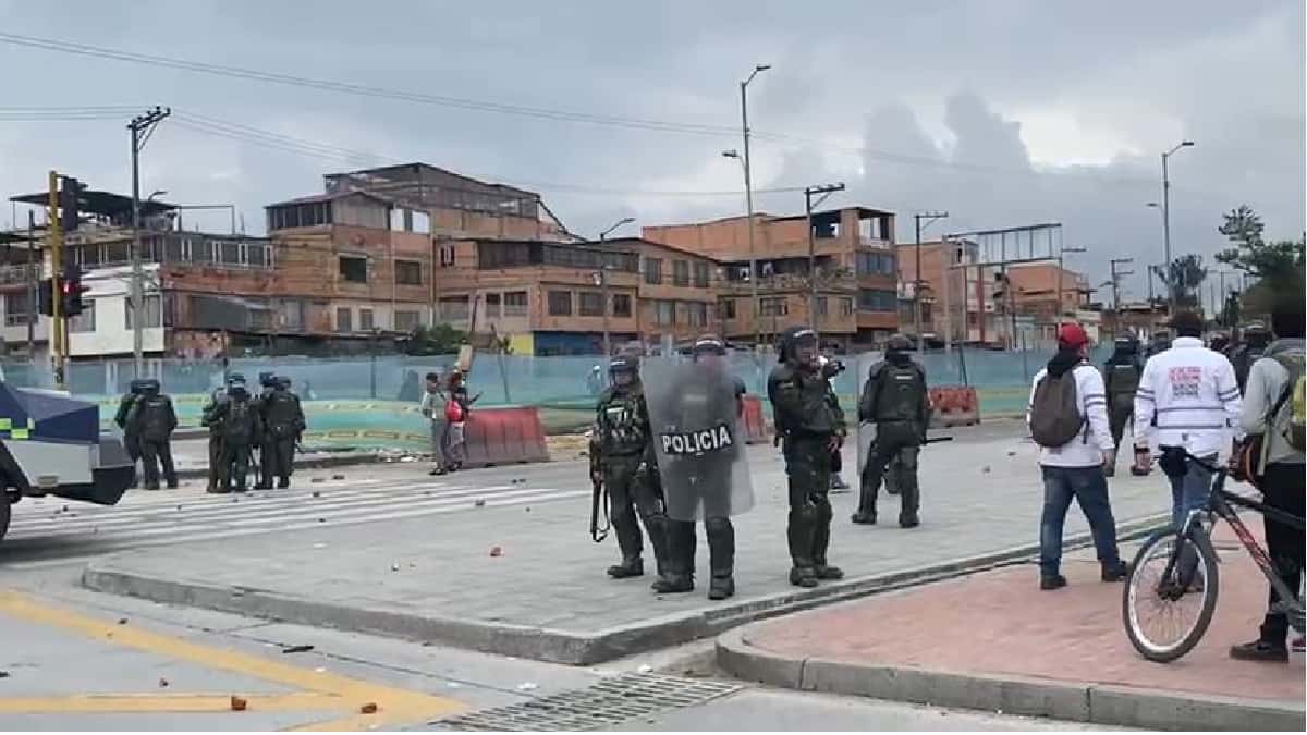 Marcha por liberación de miembros de Primera Línea terminó en ataque ...