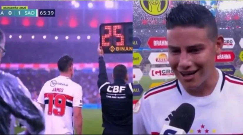 James Rodríguez debutó con Sao Paulo: así le fue al colombiano ...