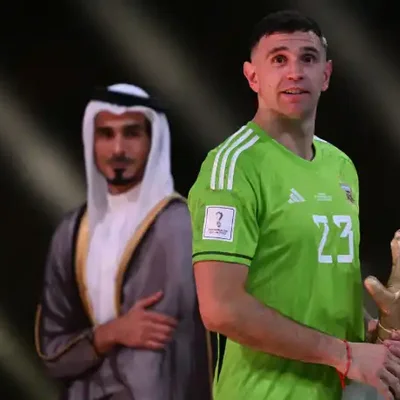 Video: El gesto obsceno de ‘Dibu’ Martínez por el que es criticado en Catar 2022 | Noticias RCN