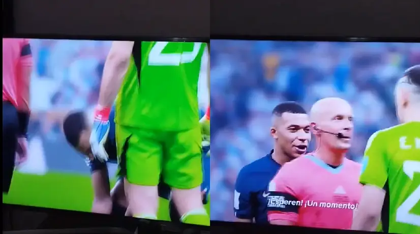 Lo que no se vio: obsceno gesto del 'Dibu' Martínez con Mbappé en la final del Mundial, ¿mereció ...