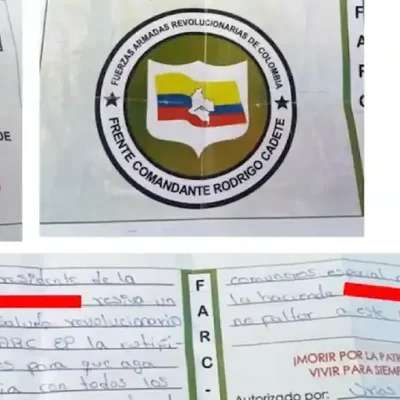 Estos son los disidentes de las Farc que lideran delicadas extorsiones ...