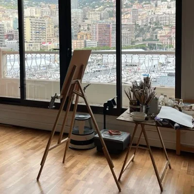 Así era el estudio del maestro Fernando Botero en Mónaco | Noticias RCN