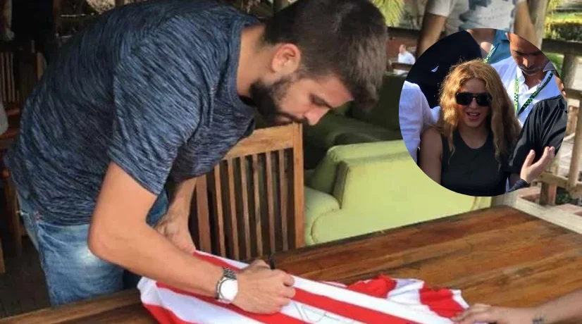 Inesperada reacción de Gerard Piqué a la visita de Shakira a ...