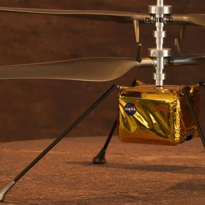 Helicóptero Ingenuity consiguió volar con éxito en Marte: Nasa ...