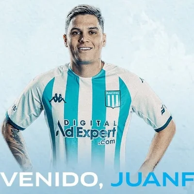 ¡Oficial! Juan Fernando Quintero ya viste la camiseta de Racing de ...