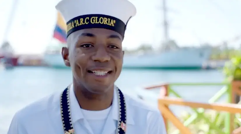 El marinero primero Davon Nelson, único tripulante sanandresano a bordo ...