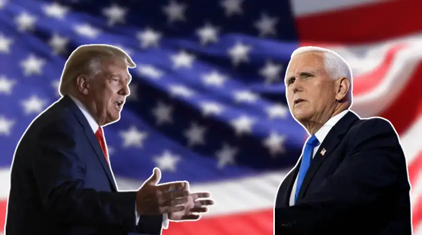 Donald Trump vs. Mike Pence: el exvicepresidente anunció su aspiración ...