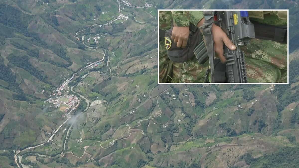 El operativo del Ejército para retomar el control en el cañón del Micay ...