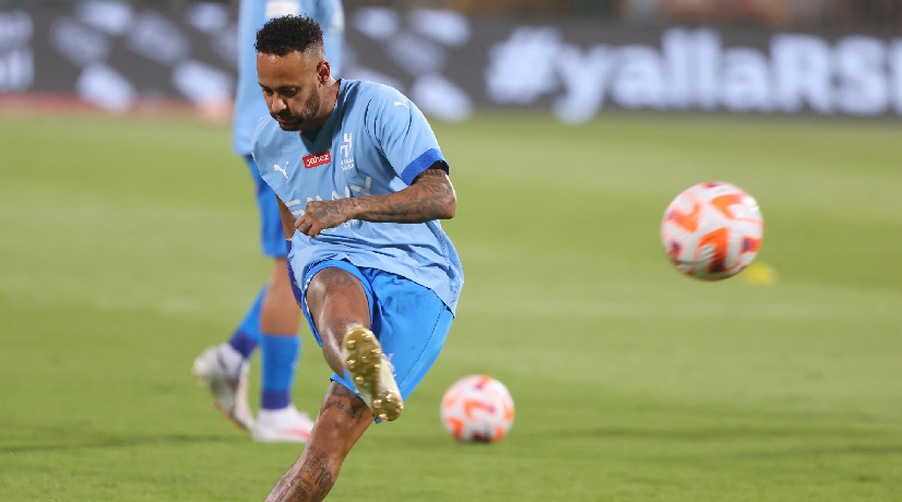 ¡Qué control! Neymar se llevó una ovación por una mágica maniobra con el Al Hilal: video ...