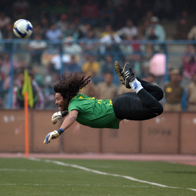 René Higuita volvió a Wembley: hace 28 años maravilló al mundo con un ...