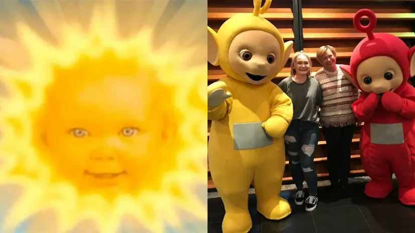 Niña del sol de los Teletubbies ya es madre: fotos