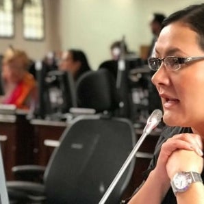 Ángela Garzón, candidata oficial del Centro Democrático a la Alcaldía ...