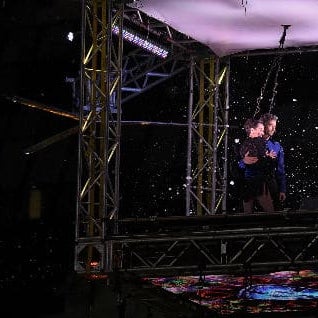 Una argentina bailó tango a más de 60 metros de altura | Noticias RCN