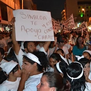 ¿Quién organizó la marcha a favor de 'El Chapo' Guzmán? | Noticias RCN