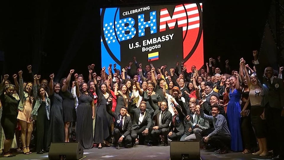 Celebran el mes de la Historia Afroamericana en la casa del embajador ...