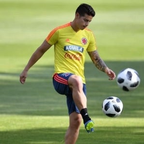 James y Barrios se reincorporan a los entrenamientos de la Selección ...