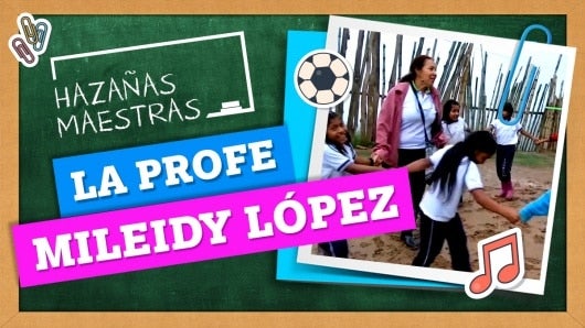 Mileidy atraviesa campos minados para enseñar a niños en resguardo ...