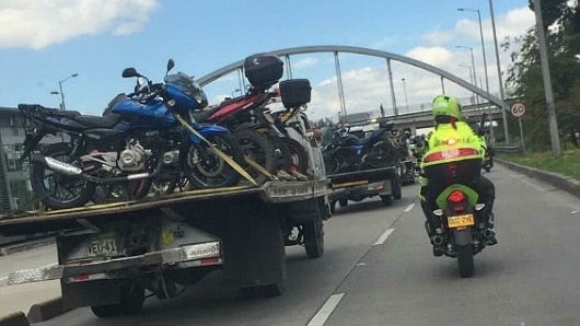 Han sido inmovilizadas 67 motos durante protesta en Bogotá | Noticias RCN