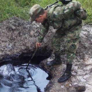 Ejército localizó refinería ilegal de las Farc en Tibú, Norte de ...