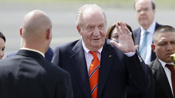 Rey Juan Carlos de España llegó a Panamá para inauguración del canal ...