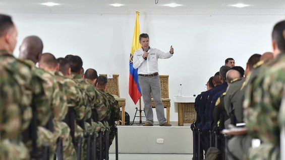 "No puede existir amnistías para las FF.MM.": Santos sobre justicia ...