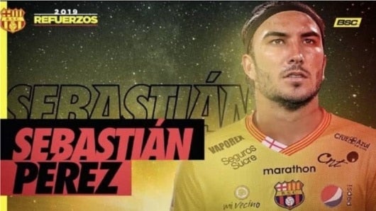 Sebastián Pérez es nuevo jugador de Barcelona de Ecuador | Noticias RCN