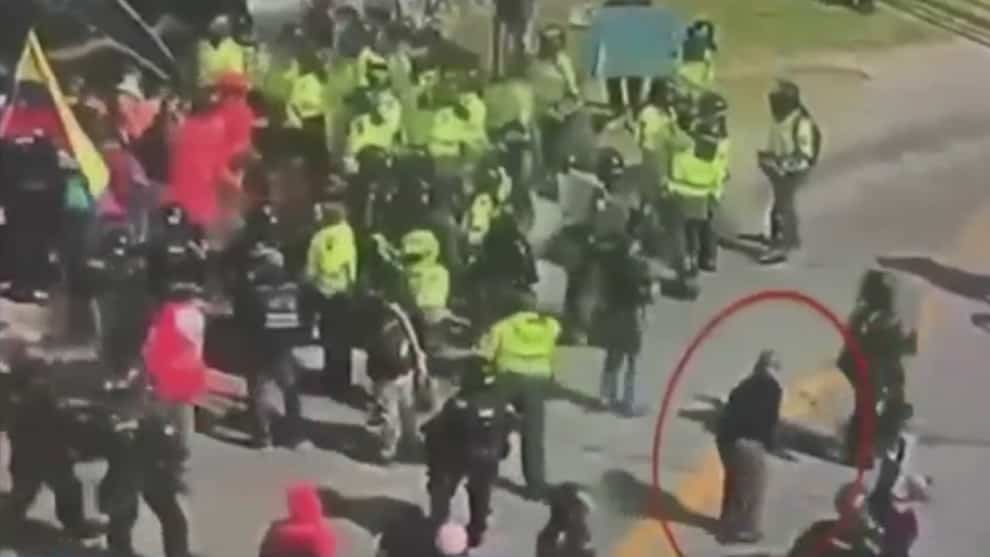 Policía Desmiente Supuesta Agresión Del Esmad A Un Ciudadano En Bogotá