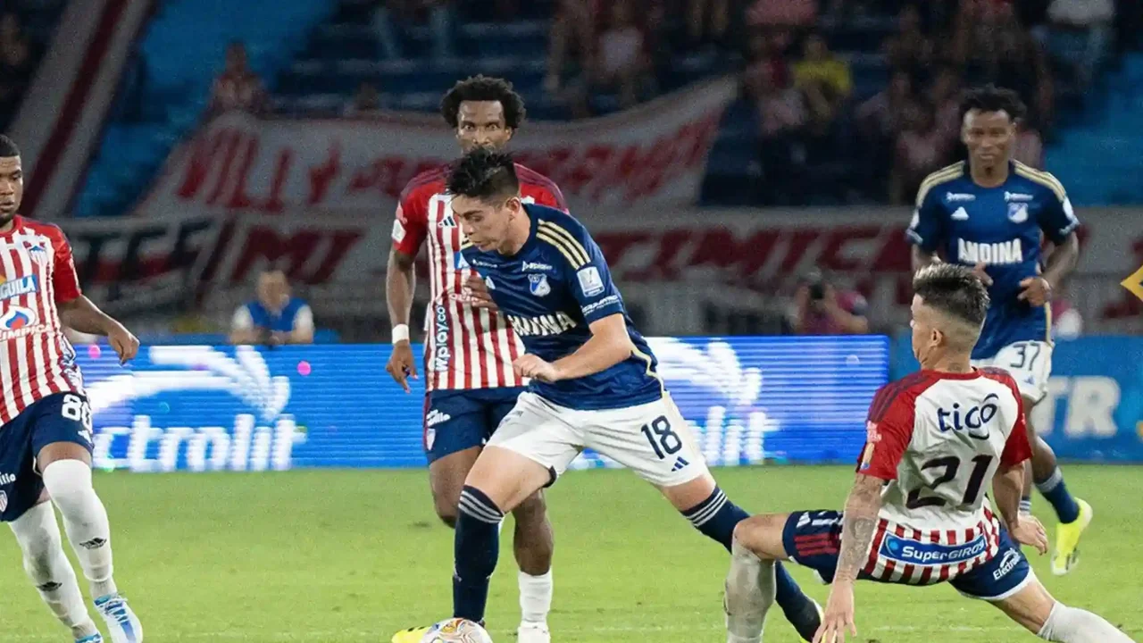 Junior de Barranquilla venció a Millonarios en los cuadrangulares: vea los goles del partido ...