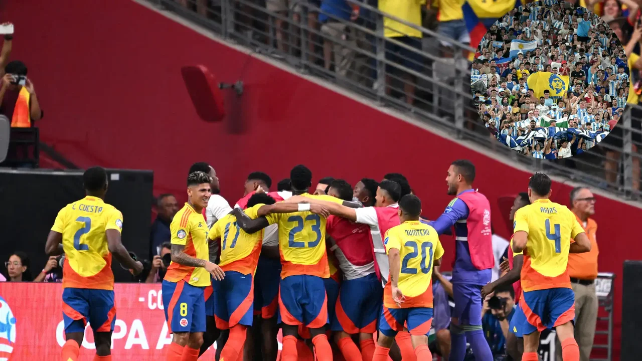 Hinchas de Argentina tildan a la Selección Colombia de “pechifríos” en ...