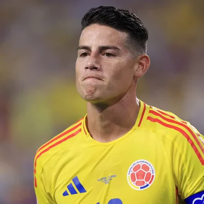 Las lágrimas de James Rodríguez tras la caída de la Selección Colombia ...