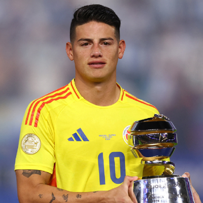 James Rodríguez fue felicitado por bellísima modelo estadounidense: ¿De ...