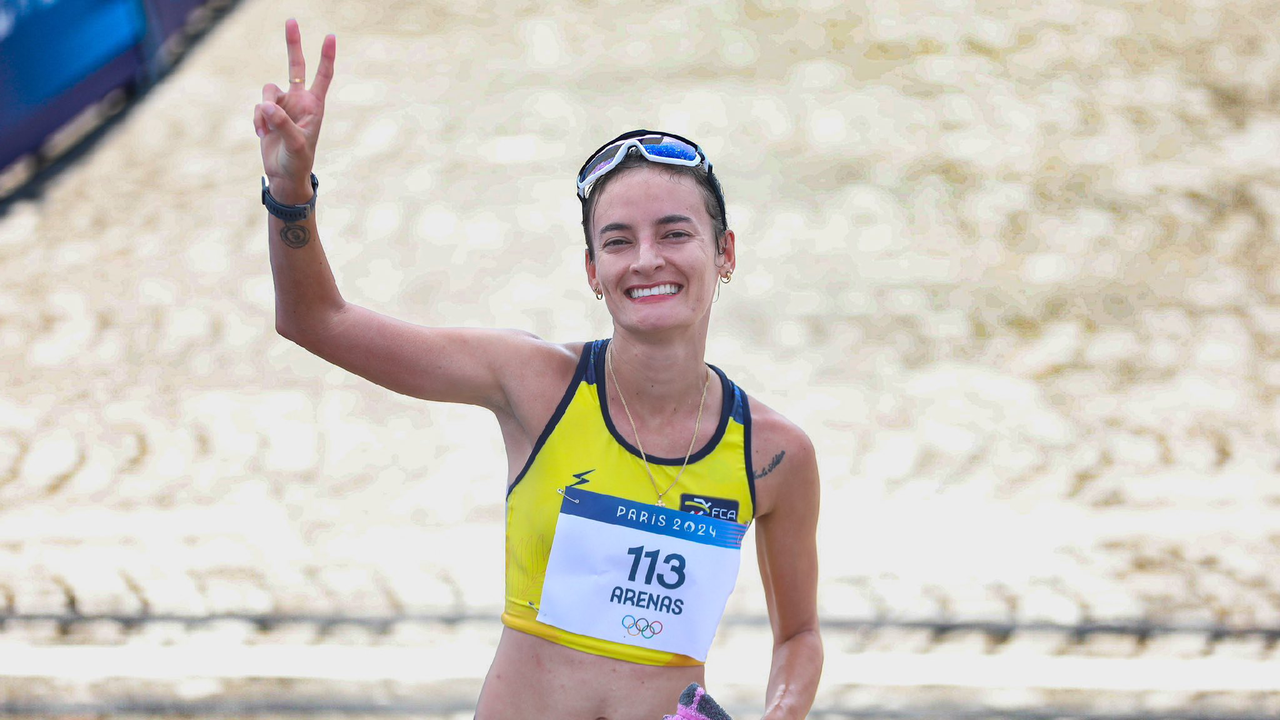 Sandra Arenas, tras brillar en París 2024: "Me siento muy feliz, estoy nuevamente de regreso ...