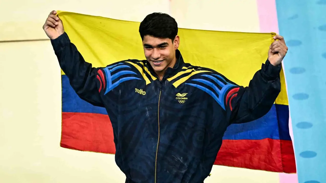 Ángel Barajas logró un récord histórico en los Juegos Olímpicos 2024 ...