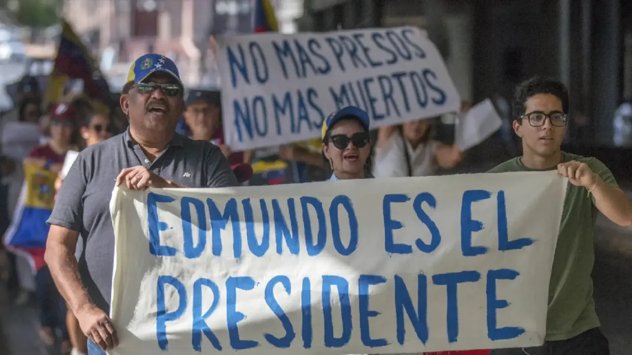 Así fueron las marchas por la democracia en Venezuela: miles de ...