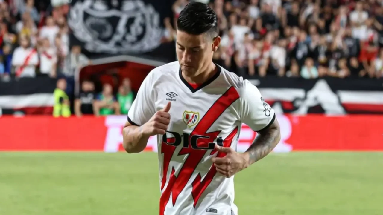 ¿Dónde y a qué hora ver a James Rodríguez con Rayo Vallecano vs ...