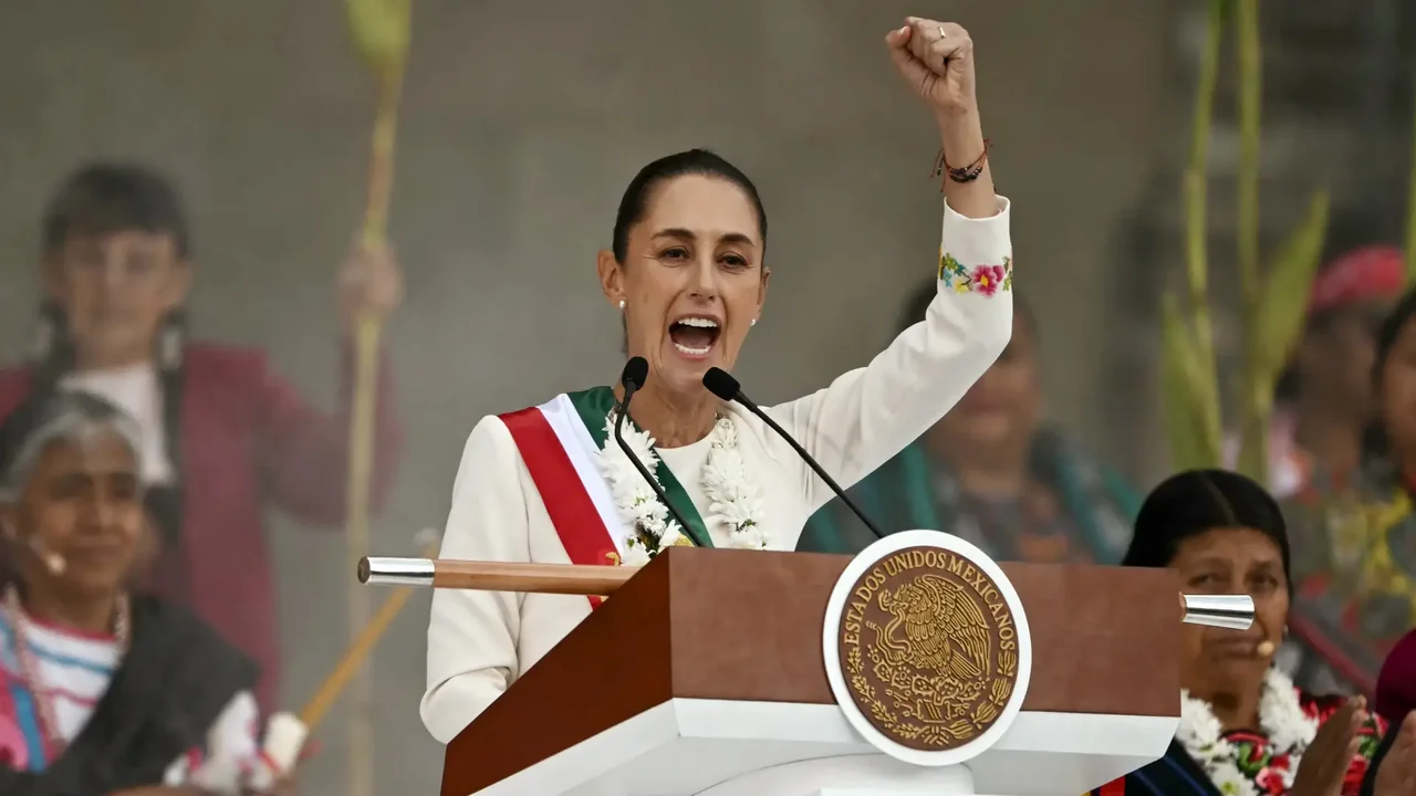 Así fue la toma de posesión de Claudia Sheinbaum como la primera mujer presidente de México ...
