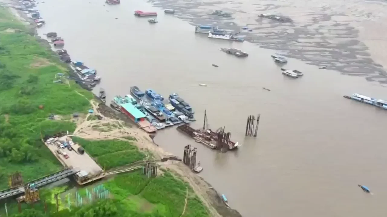 La crisis por la sequía en el río Amazonas es más grande de lo que ...